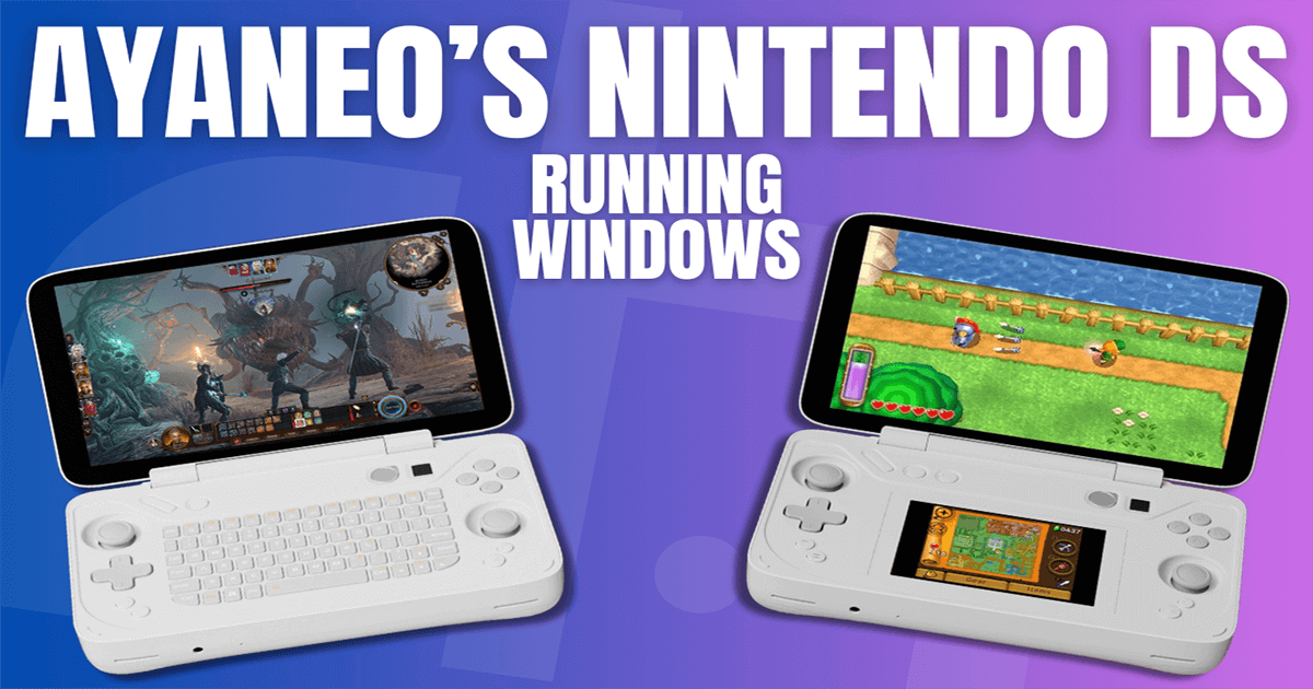 The AYANEO Flip DS and Flip KB Are Finally Available - Retro Handhelds
