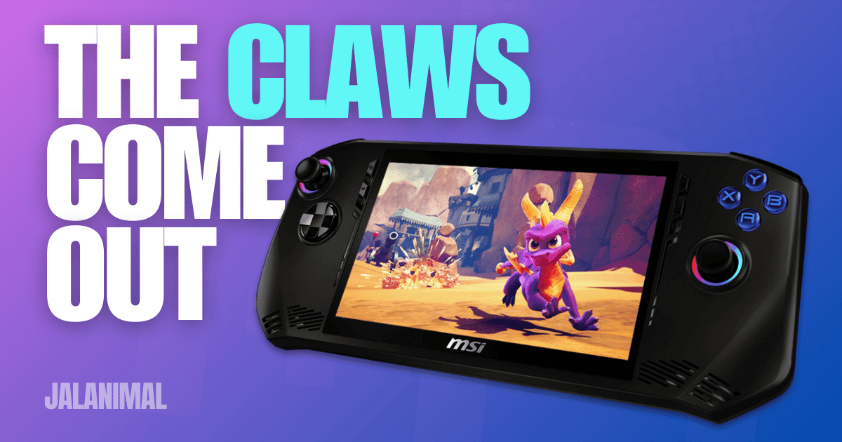The Claws Come Out: An MSI Claw Preview - Retro Handhelds