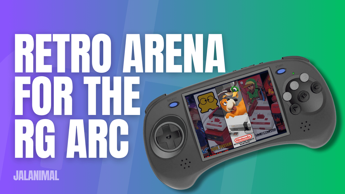 Retro Arena: An Anbernic RG Arc Custom Firmware - Retro Handhelds