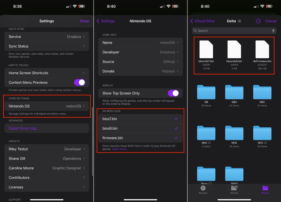 How to Play Games on Delta for iPhone - Retro Handhelds