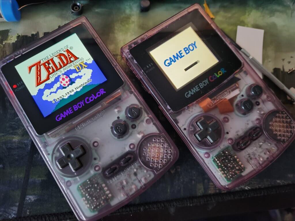 Modding a GBC: The Truth About the AMOLED Game Boy Color Mod - Retro ...