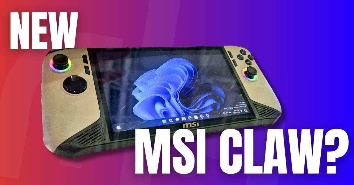 MSI’s Next Gaming Handheld Is Coming Soon - Retro Handhelds