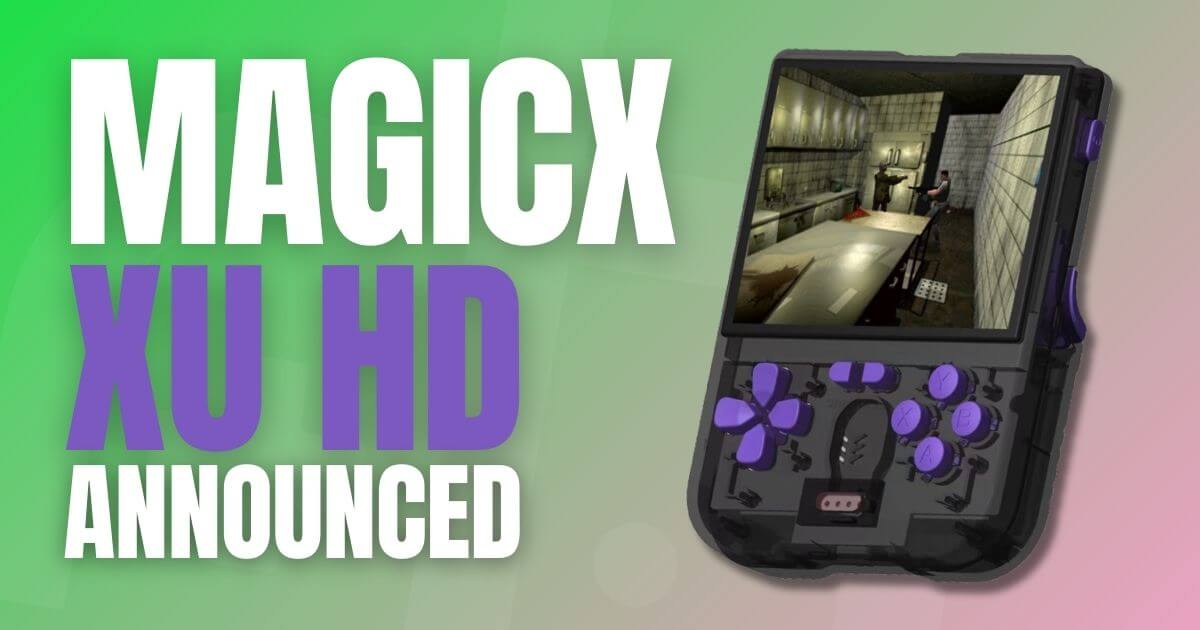 MagicX Announces XU HD: Little Screen, Big Promises - Retro Handhelds
