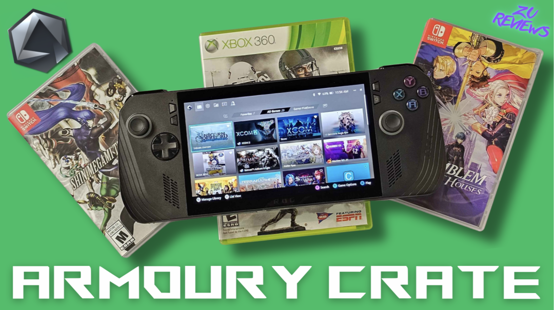 Emulated Games in Armoury Crate! - Retro Handhelds