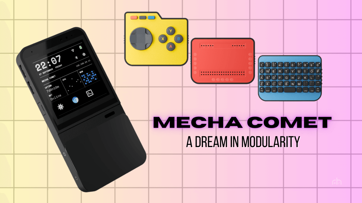 The Mecha Comet is a Modular Handheld Dream Come True - Retro Handhelds
