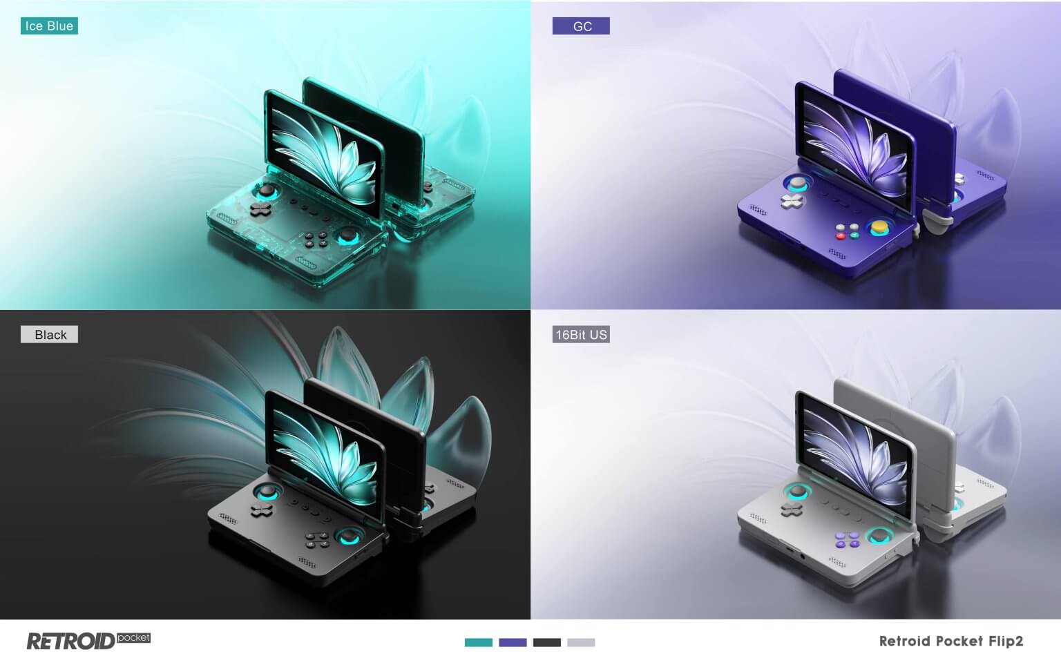 Retroid Pocket Flip 2 Specs and Colors Revealed - Retro Handhelds