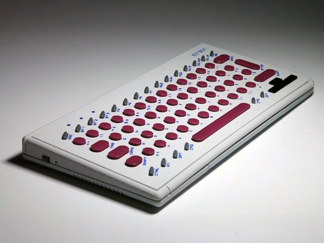 The Key Boy is a 3D-Printed Game Boy Keyboard - Retro Handhelds