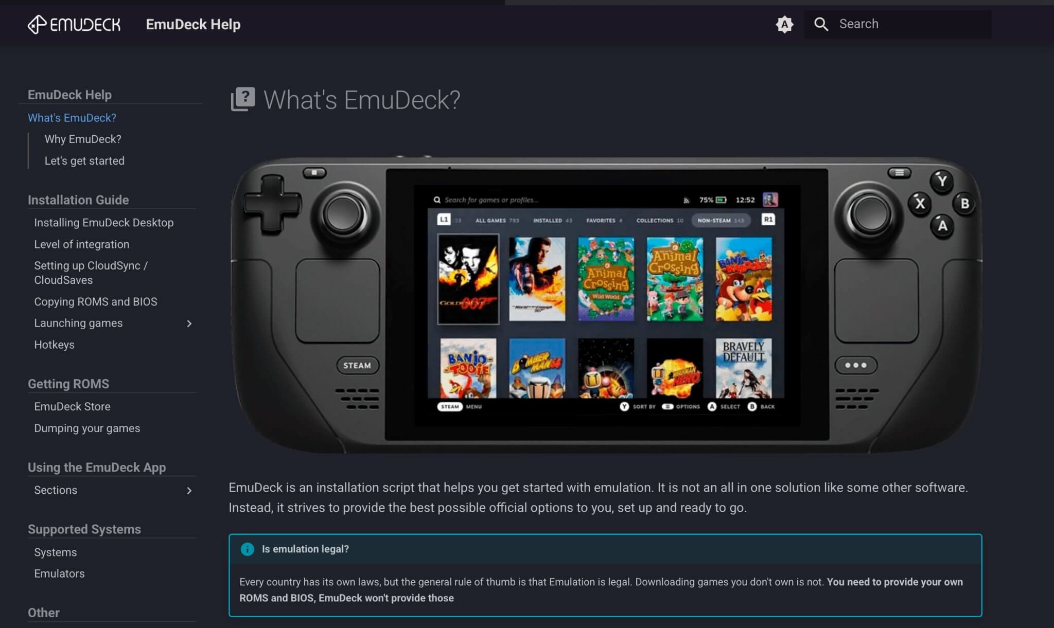 EmuDeck v2.4 Adds ES-DE Integration, Azahar and Citron Implementation - Retro Handhelds