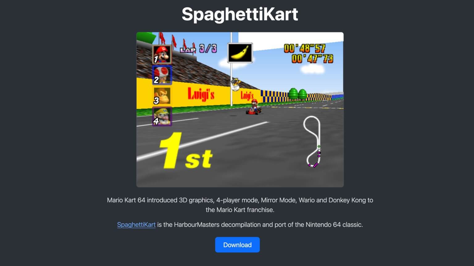 [Update: Now on PortMaster] You Haven’t Played Mario Kart 64 Like This Before - Retro Handhelds