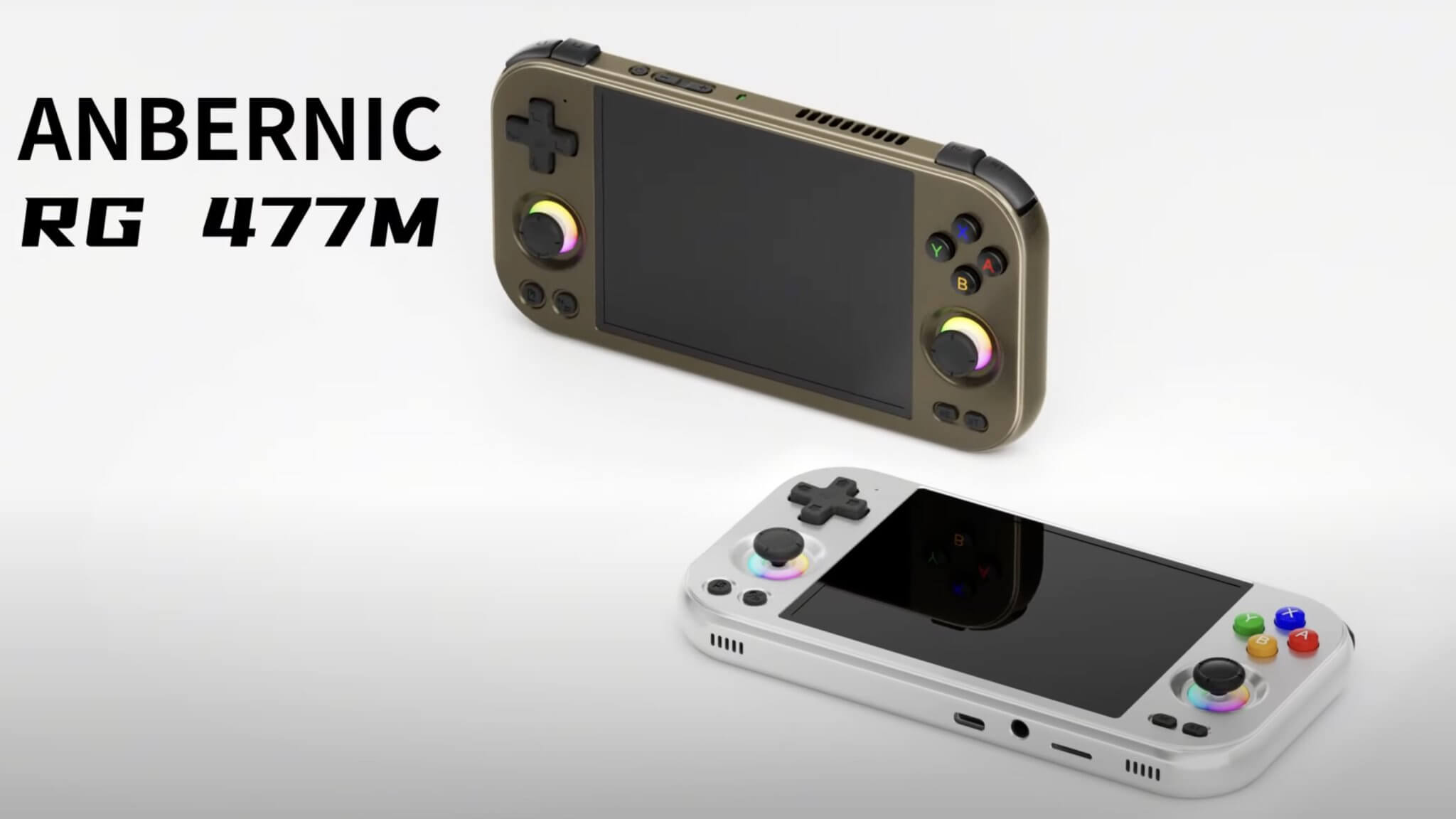 Anbernic RG477M Showcase Tackles Dual-Screen Emulation, PS2, and ...