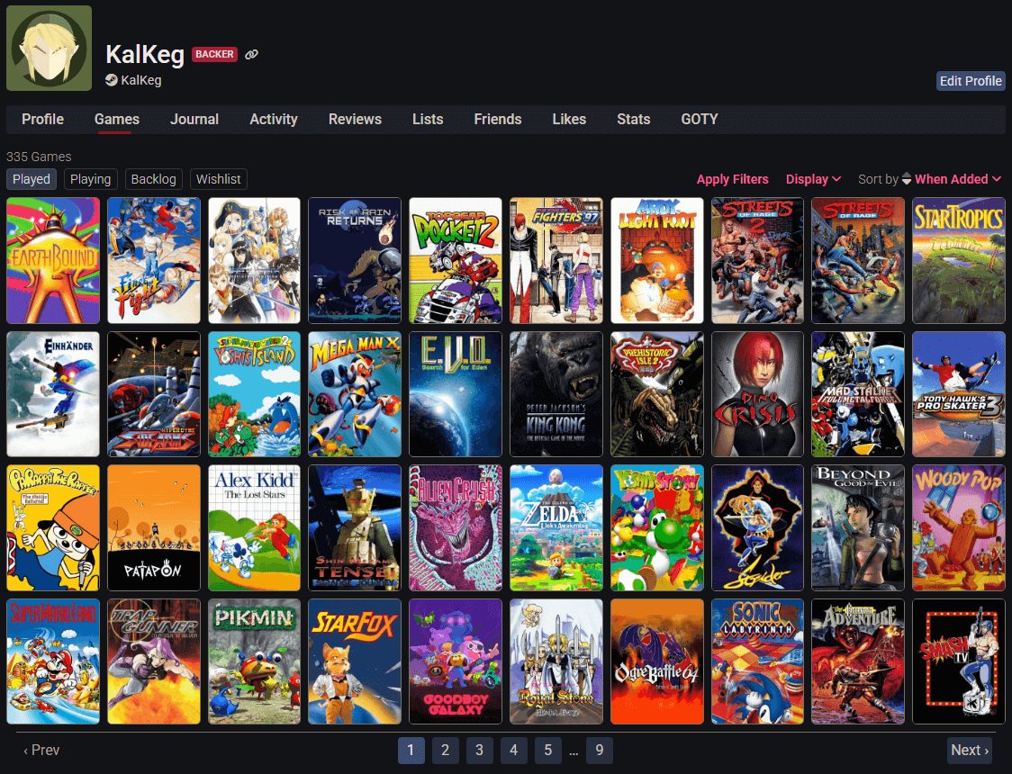 Backloggd: Documenting Your Gaming Experience - Retro Handhelds