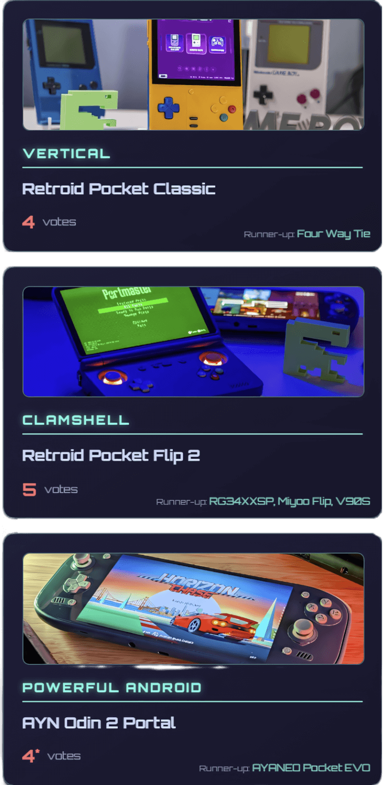 RH Picks: The Best Retro Handhelds So Far in 2025 - Retro Handhelds