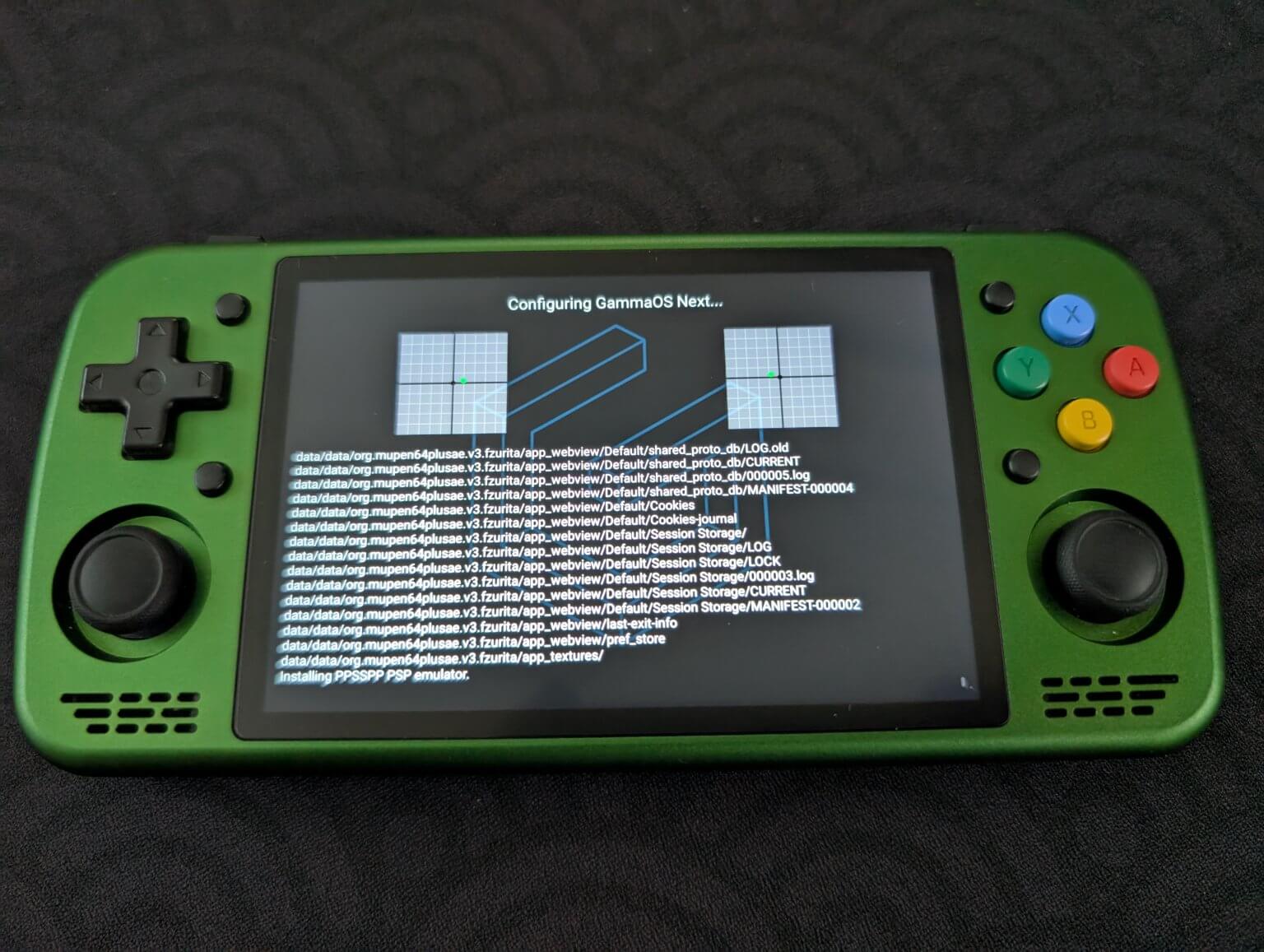 GammaOS Next Setup Guide - Retro Handhelds