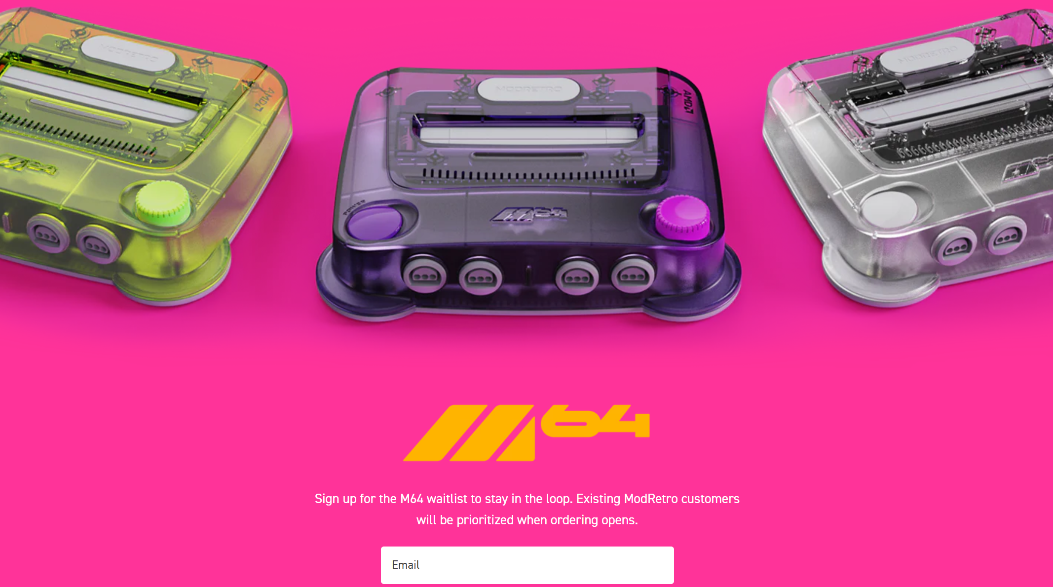 The ModRetro M64 Looks Incredible and Now There’s a Waitlist - Retro Handhelds